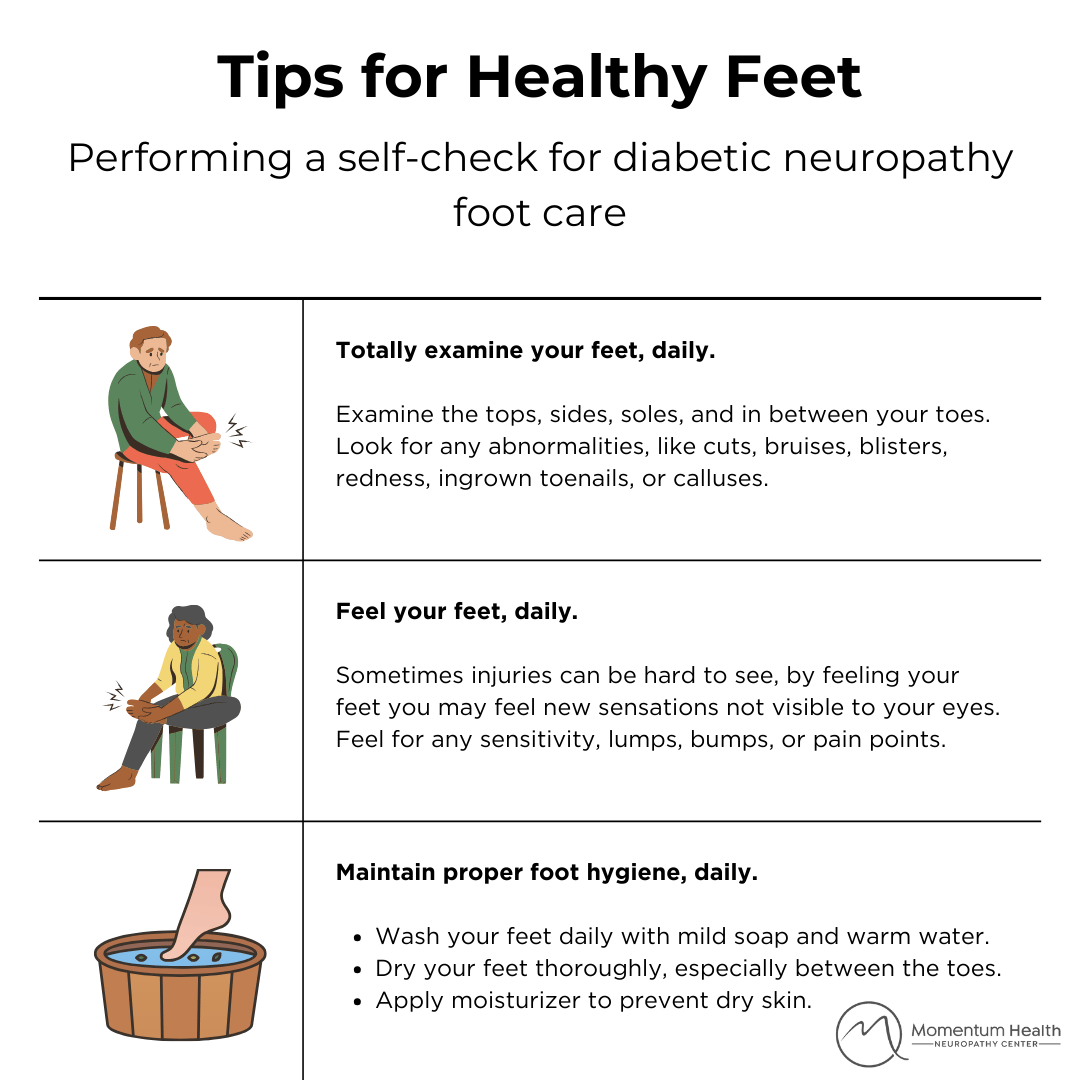 How Perform a Self-Check for Diabetic Neuropathy Foot Care